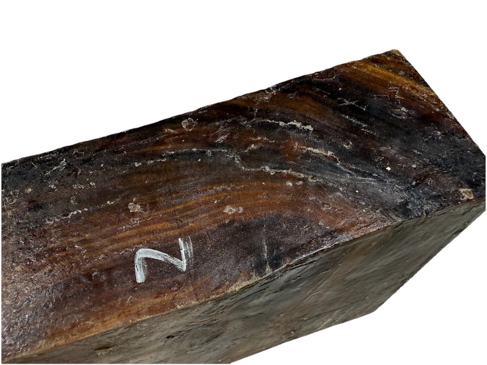 Genuine Lignum Vitae Block 4-3/4" x 5" x 2" see description (j73) Wax ...