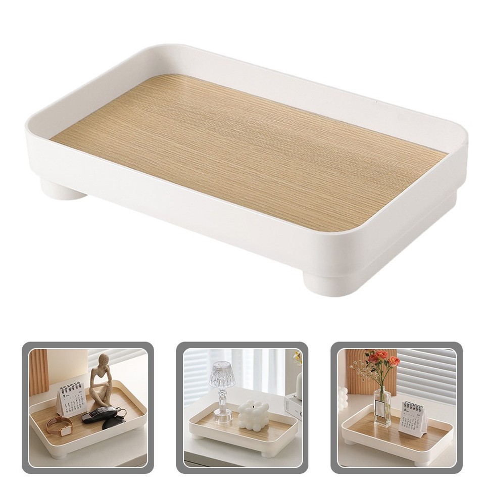 Perfume Tray Vanity Dresser Tray Decorative Jewelry Tray Rectangular ...