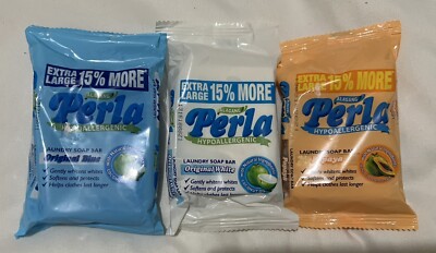 Perla Hypoallergenic Laundry Bar Soap 10 Pcs x 110g | eBay