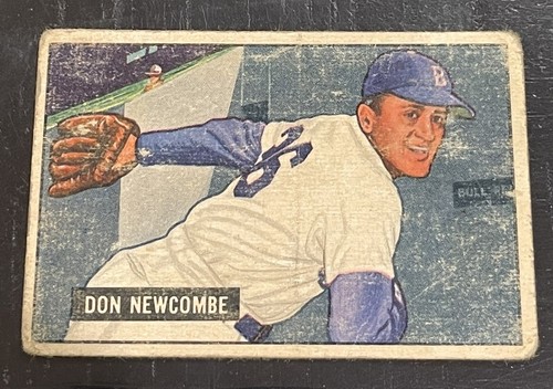 1951 Bowman Don Newcombe GD “2” Raw/Ungraded #6 Brooklyn Dodgers ~~DNGD ...