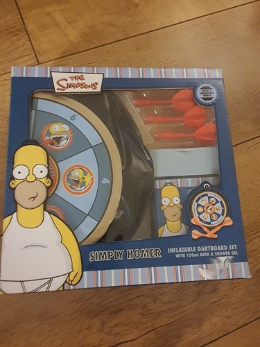 Vintage The Simpsons ,Simply Homer inflatable dart board set | eBay UK
