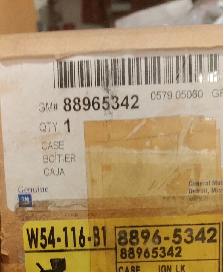 General+Motors+GM+OEM+Ignition+Lock+Housing+Assembly+88965342+NOS for ...