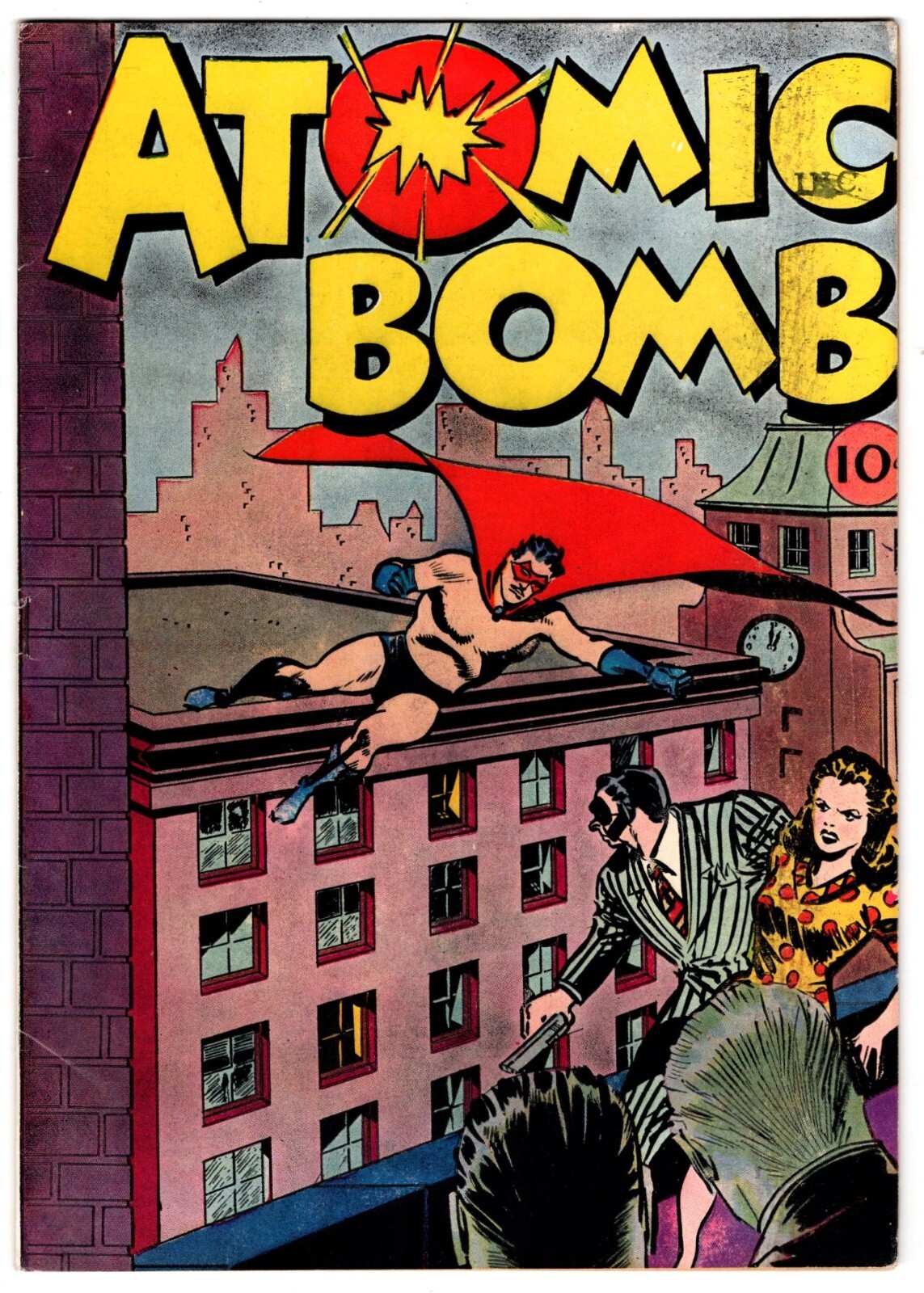1945 Atomic Bomb Comics Only Issue Jay Burtis Publishing Airmale and ...
