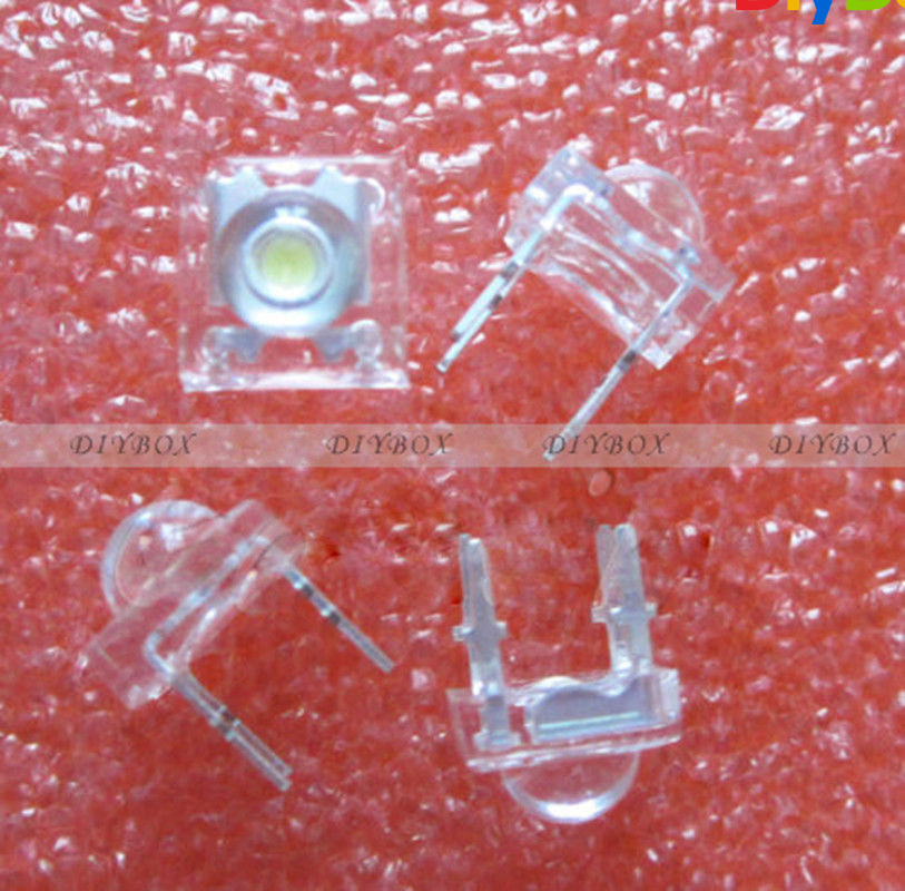 100PCS 5mm 4pin Piranha LED White Super Bright LED light J16 D | eBay