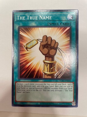 Yugioh! The True Name - EGS1-EN030 - Common - 1st Edition Near Mint ...