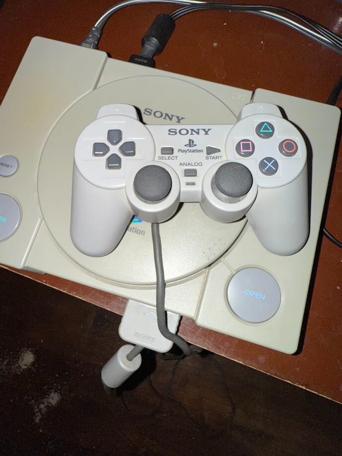 Sony Playstation 1 PS1 Dual Shock Game Console New Excellent Condition ...