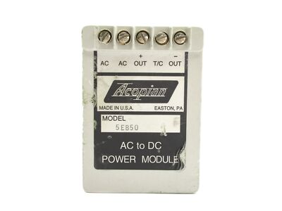 ACOPIAN 5EB50 UNMP | eBay