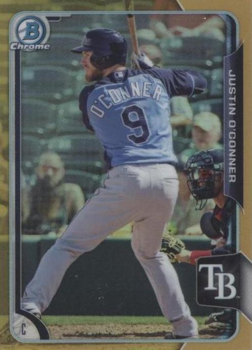 2015 Bowman Chrome - Prospects Justin O'Conner #BCP193 Gold Refractor ...