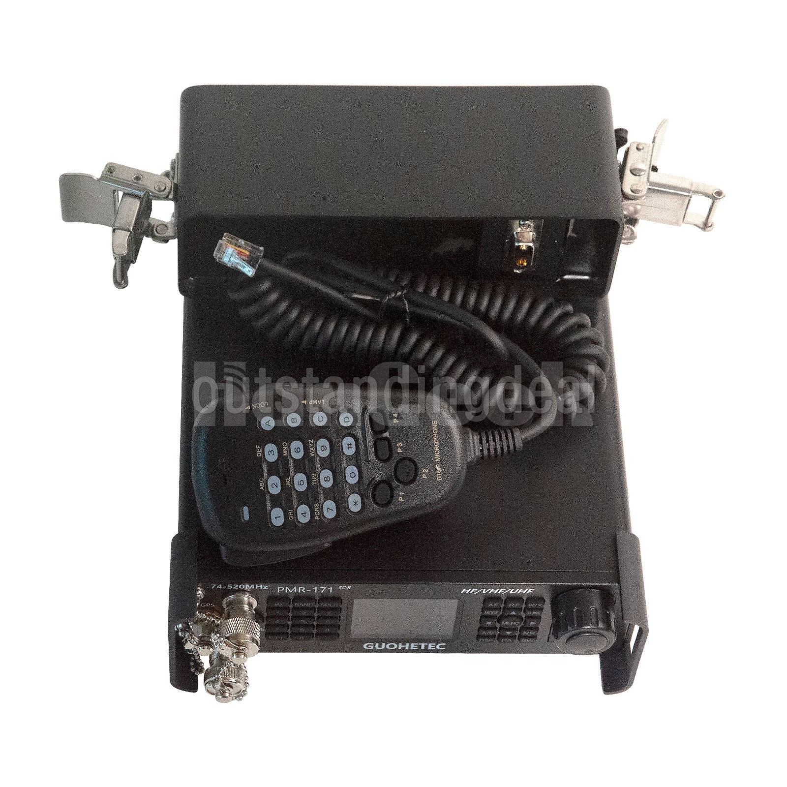 PMR-171 100KHz-2GHz 20W Tactical Radio SDR Transceiver Radio + GPS ...