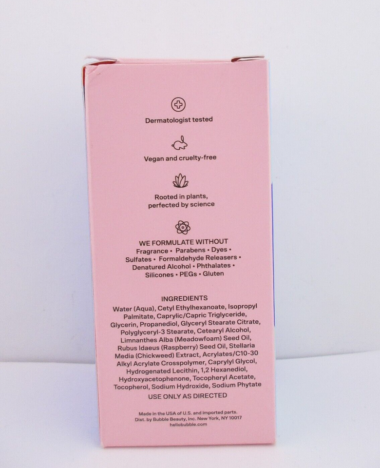 Bubble Skincare Wipe Out Makeup Remover, 1.7 fl oz - FREE SHIPPING | eBay