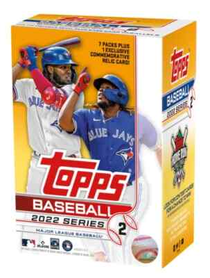 2022 Topps MLB Series 2 Baseball Trading Card Blaster Box Factory ...