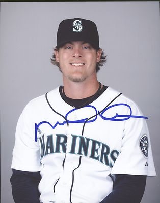 Seattle Mariners Mark Lowe Autographed 8x10 Photo A | eBay