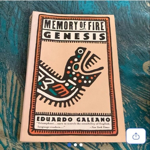 Memory Of Fire Genesis by Eduardo Galeano Paperback Book | eBay