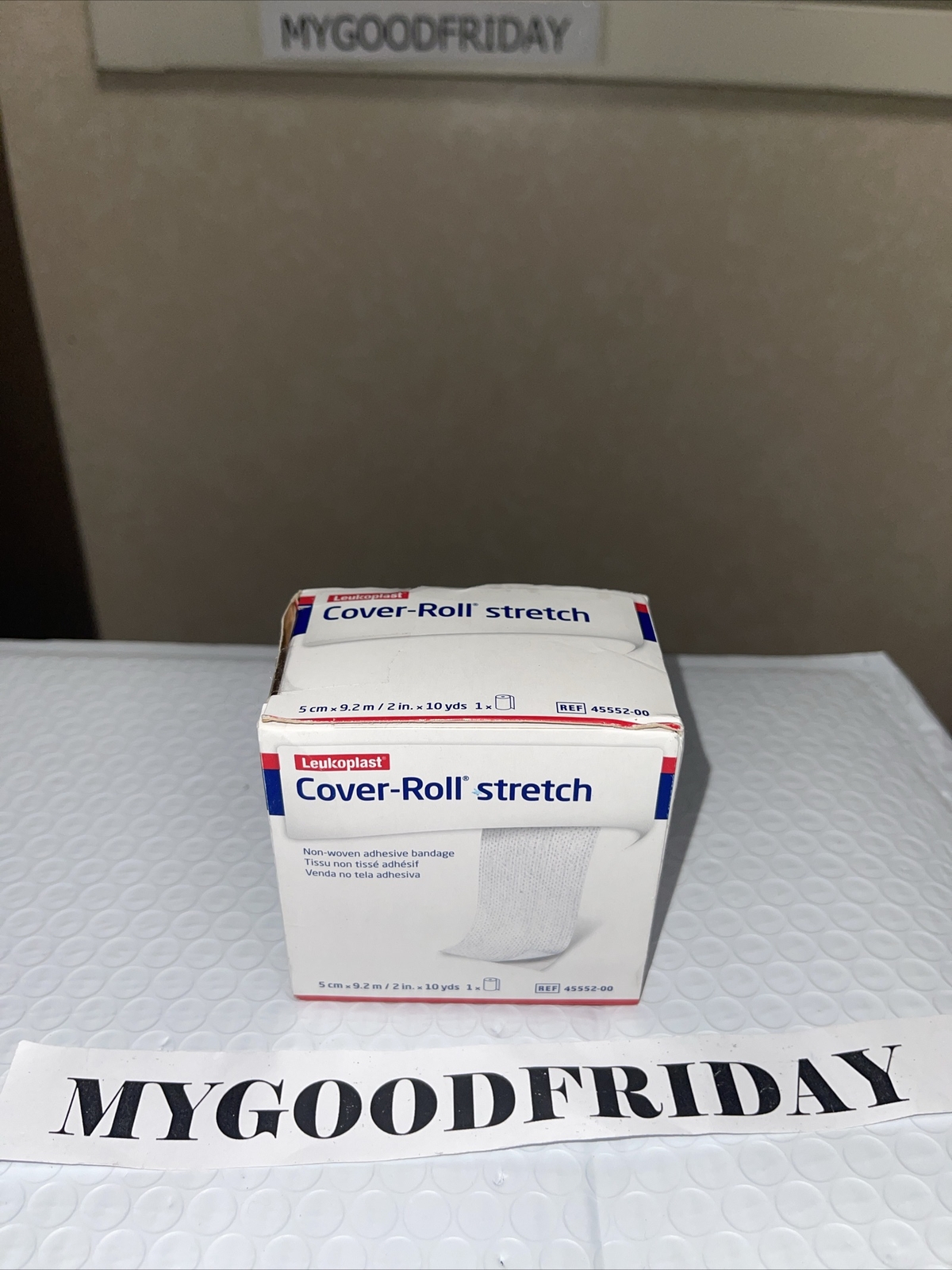 BSN 45552 Cover-Roll Elastic Stretch Bandage 2" x 10 Yds - 1 Roll Exp ...