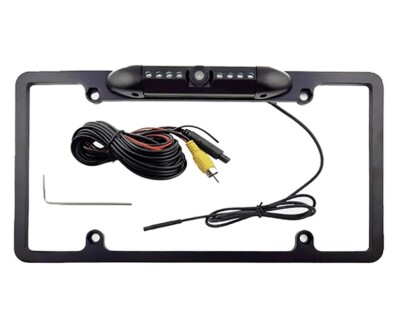 License Plate Frame Mount Backup Camera for Pioneer DMH-100BT DMH100BT ...