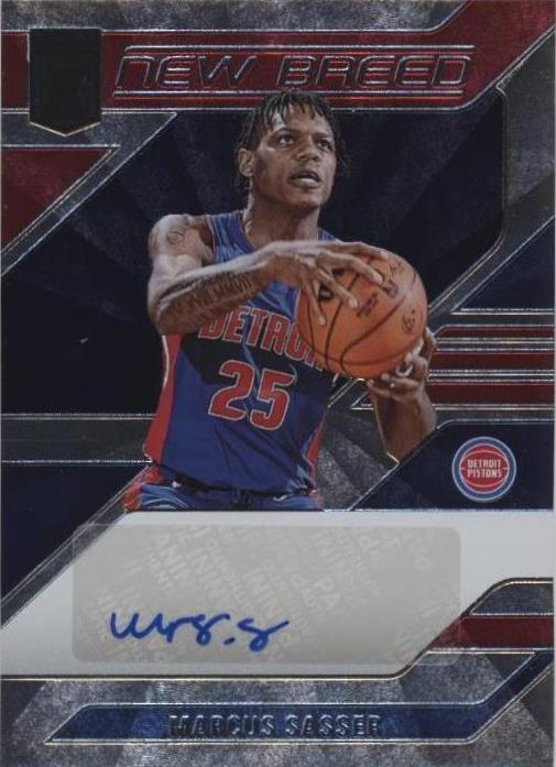2023-24 Donruss Elite - New Breed Autographs Marcus Sasser #NB-SAS (AU ...