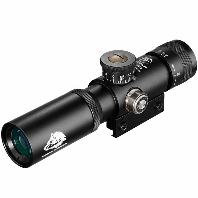 Hunting SS2 4x21 AO Compact Rifle Scope Glass Etched Reticle with 11 ...