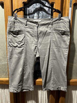 Virtuelle Taking Shape TS Womens Plus Size 16 Ladies Shorts Khaki Green ...