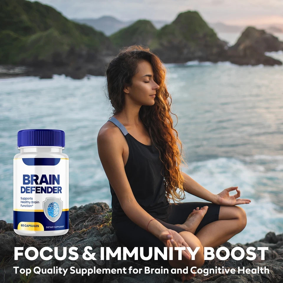 Brain Defender Memory & Brain Support Capsules, Advanced Formula - 5 ...