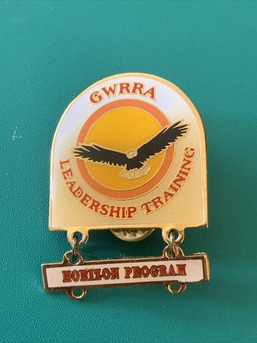 GWRRA Leadership Program Horizon Progran Vintage Vest Hat Pin | eBay