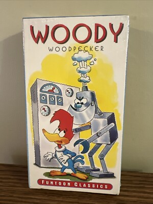 Woody Woodpecker - Funtoon Classics (VHS, 1992) AIC Home Video NEW ...