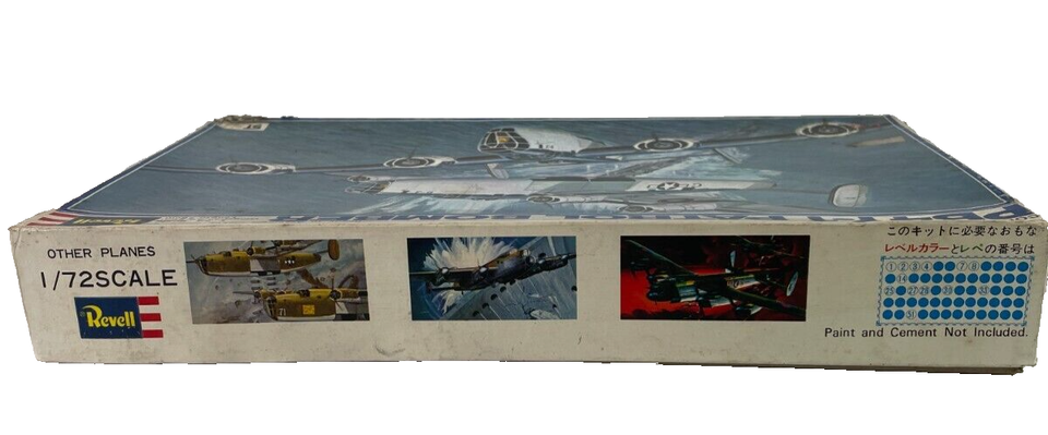 Revell 1/72 PB4Y-1 Patrol Bomber WWII Aircraft Model Kit Open Box Japan ...