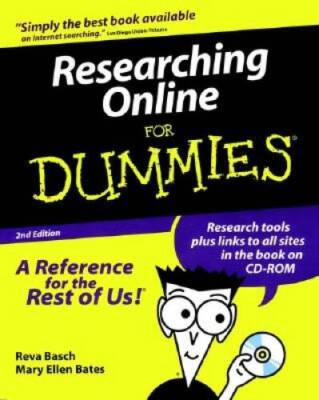 Researching Online For Dummies (For Dummies (Computers)) - Paperback ...