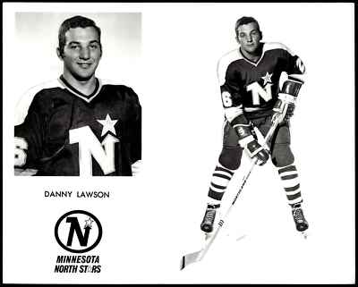 8X10 VINTAGE MEDIA PHOTOS DANNY LAWSON Minnesota North Stars . | eBay