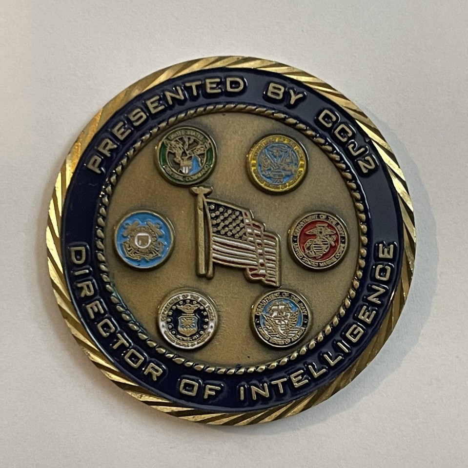 U. S. CENTRAL COMMAND - DIRECTOR of INTELLIGENCE CCJ2 CHALLENGE COIN | eBay
