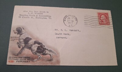 Dupont Gun Powder 1923 Ad Cover Envelope Tin Can Sign Calendar Poster ...