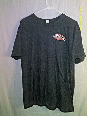 Weaver Leather T Shirt Womens Extra Large Gray Logo Leather XL | eBay