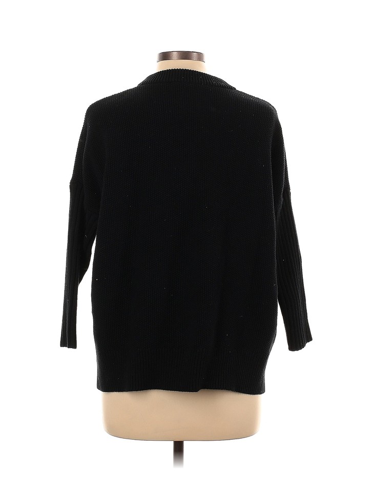 French Connection Women Black Pullover Sweater L | eBay