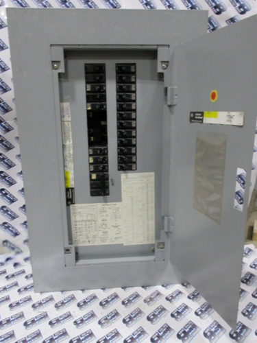 GE AQF3241AB Panelboard 100A Main Breaker THQB32100 120/208V 3PH4W CU ...