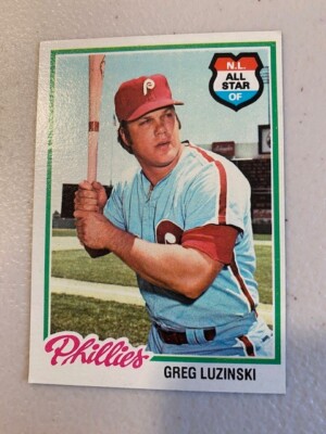 1978 Topps Baseball #420 - GREG LUZINSKI - Philadelphia Phillies | eBay