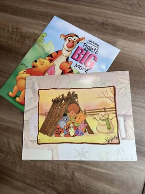 Disney Store 2003 Piglet's Big Movie Print Exclusive Lithograph 11 x 14 ...