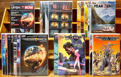 AWA UPSHOT 71 Issue Comic Lot - Chariot #1, Hotell #1, Upshot Now #0 ...