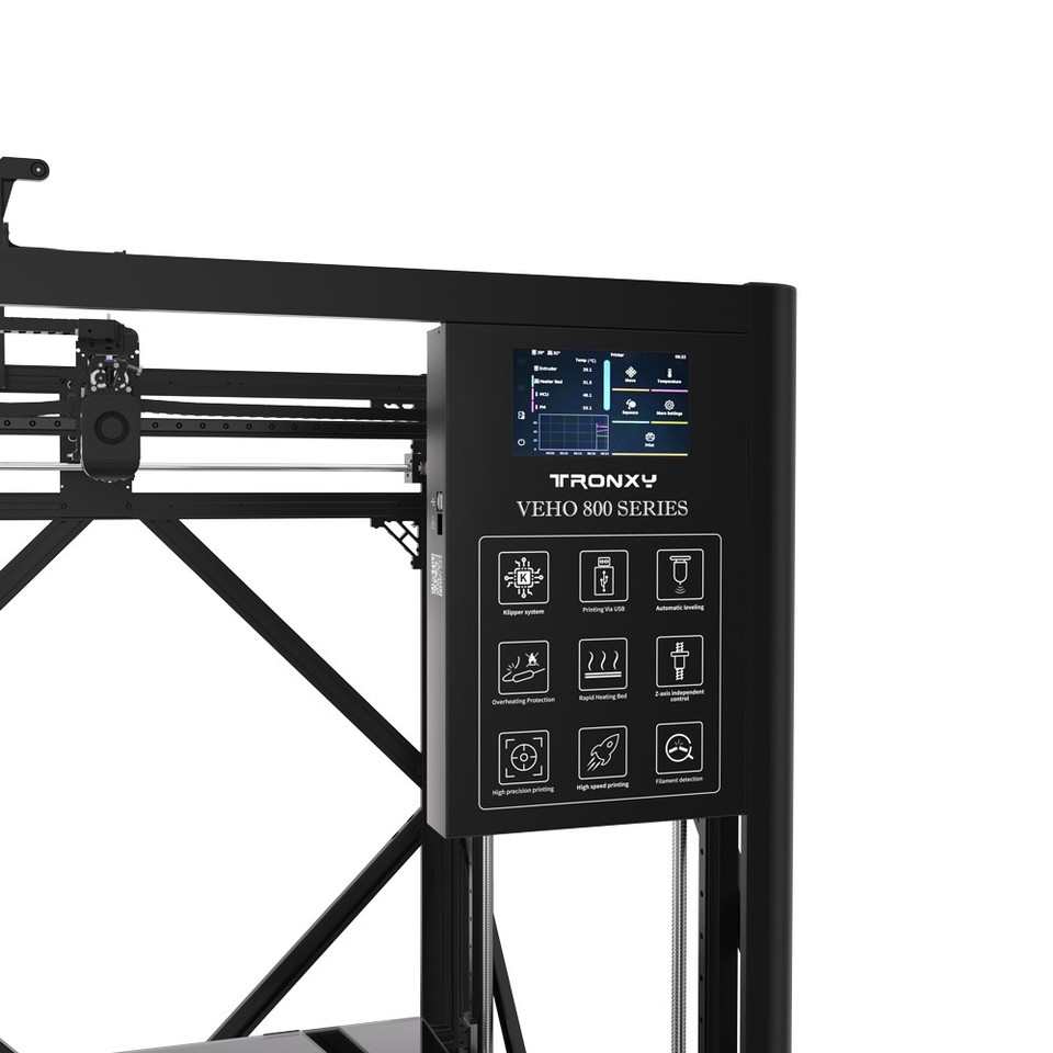 Tronxy VEHO 800 Pro 3D Printer FDM XYZ H-bot Klipper Large Volume 800× ...