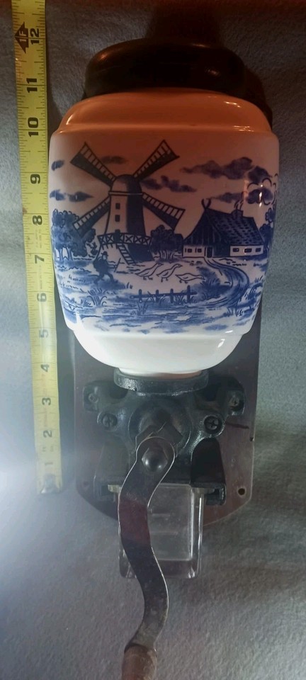 Delft Coffee Grinder Wall Mounted 11" | eBay