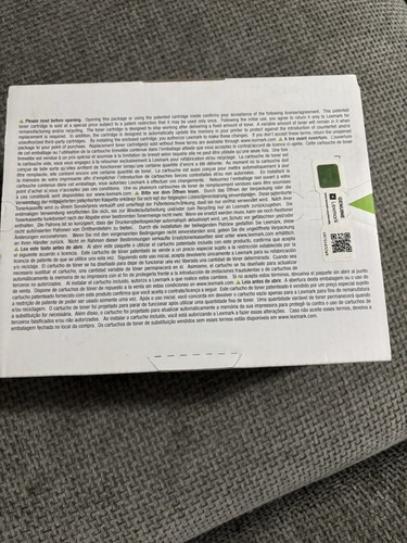 Lexmark 24B6720 Black High Yield Toner Cartridge | eBay