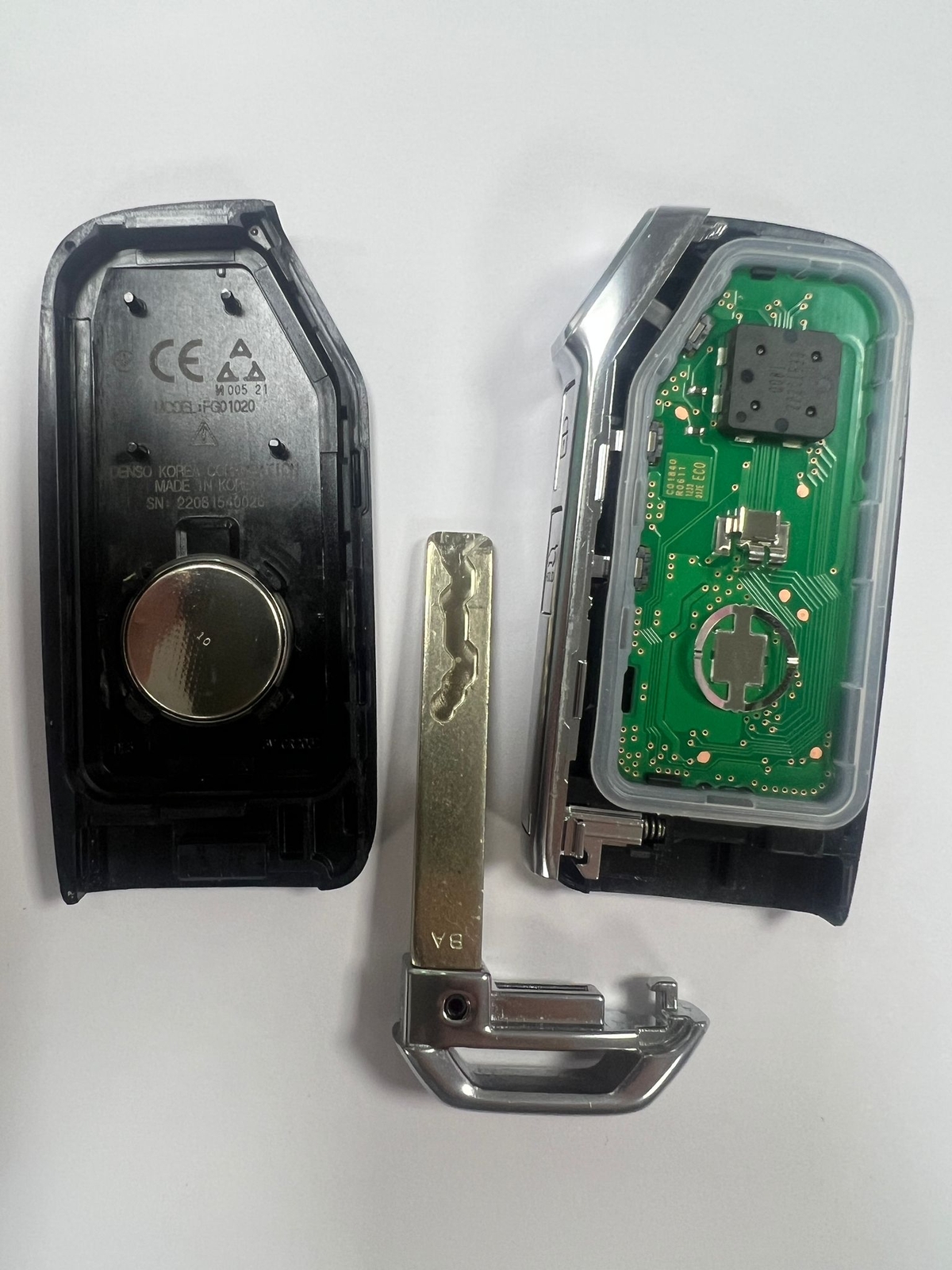 GENUINE KIA 6 BUTTON REMOTE SMART KEY FOB TESTED & WORKING DENSO ...