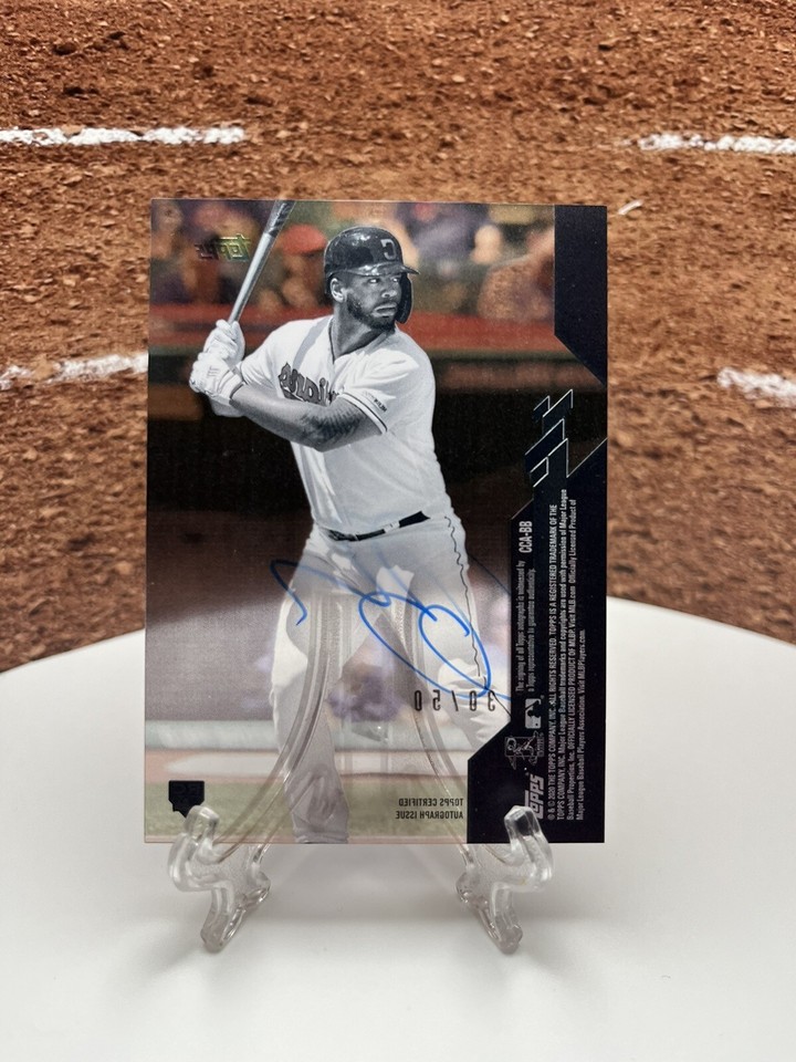 2020 Topps Clearly Authentic Autographs Red Bobby Bradley ROOKIE RC ...