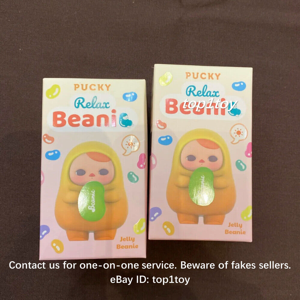POP MART x PUCKY Relax Beanie Series Sleepy Mini Figure | eBay