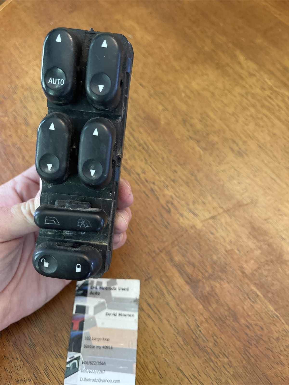 01-07 Ford Escape Driver Left Master Power Window & Door Lock Switch ...