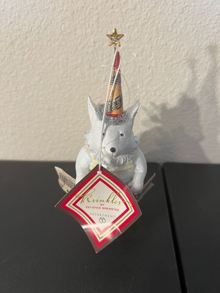 Department 56 Christmas Krinkles POLAR BEAR ORNAMENT Patience Brewster ...