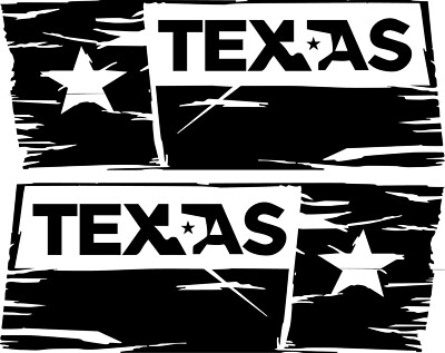 USA TEXAS Flag Decals Compatible with Ford Excursion Side Window | X2 ...
