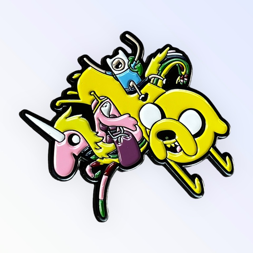 Adventure Time Pin Cast Cartoon Characters Metal Enamel 1 Inch Tall | eBay