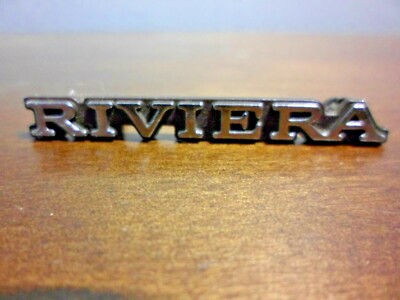 1977 Buick Riviera - Riviera Dash Emblem | eBay UK