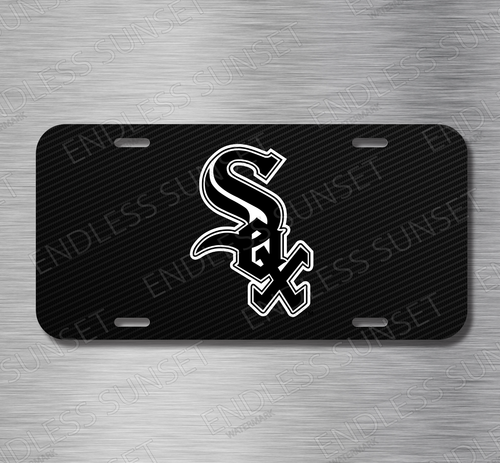 Chicago White Sox Baseball License Plate Front Auto Tag | 1021001 ...