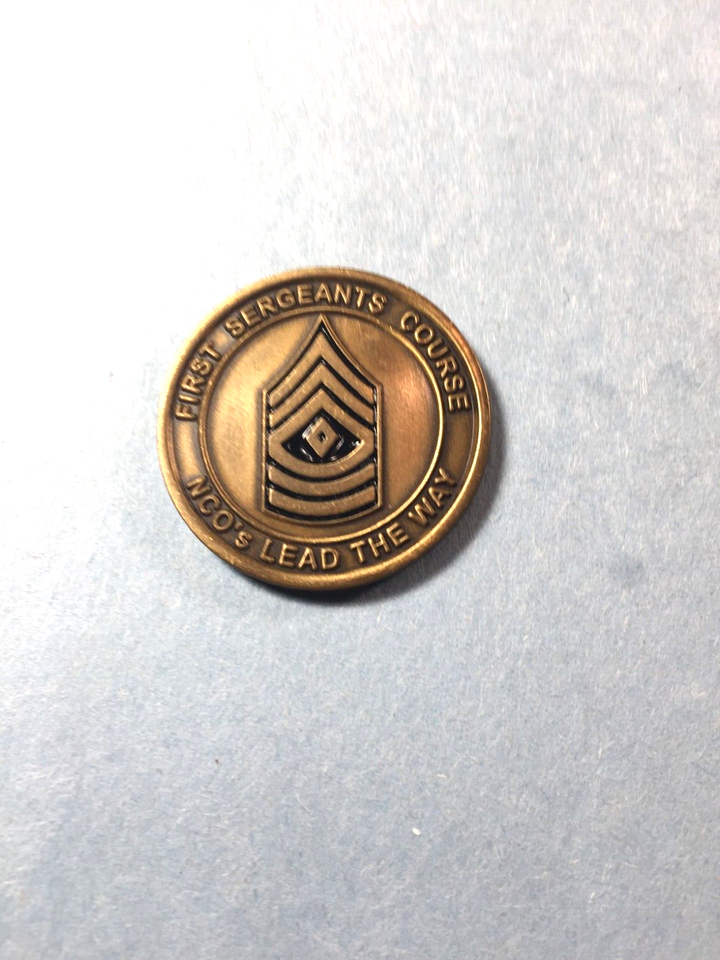US Army Challenge Coin-1st.Sgt. Course, NCO Academy, Ft. McCoy WI | eBay