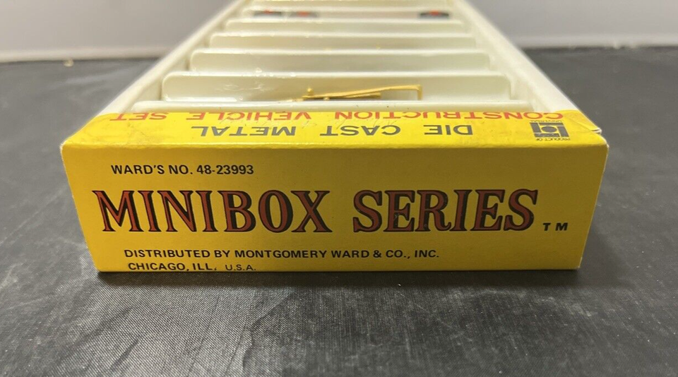 Rare 1960s Minbox Series Construction Vehicle set | eBay